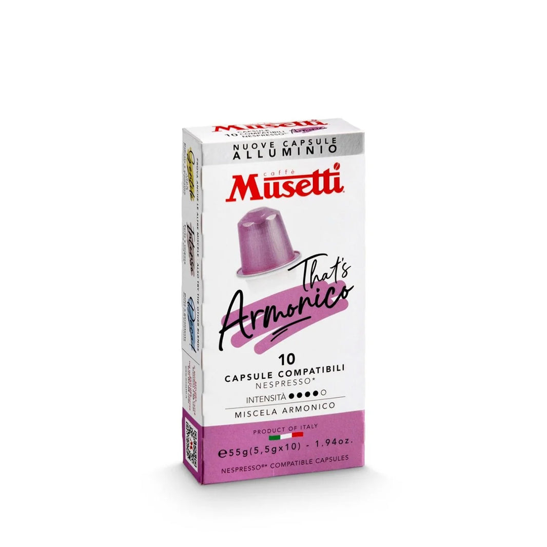 NESPRESSO® COMPATIABLE ALUMINIUM CAPSULES – Musetti Singapore